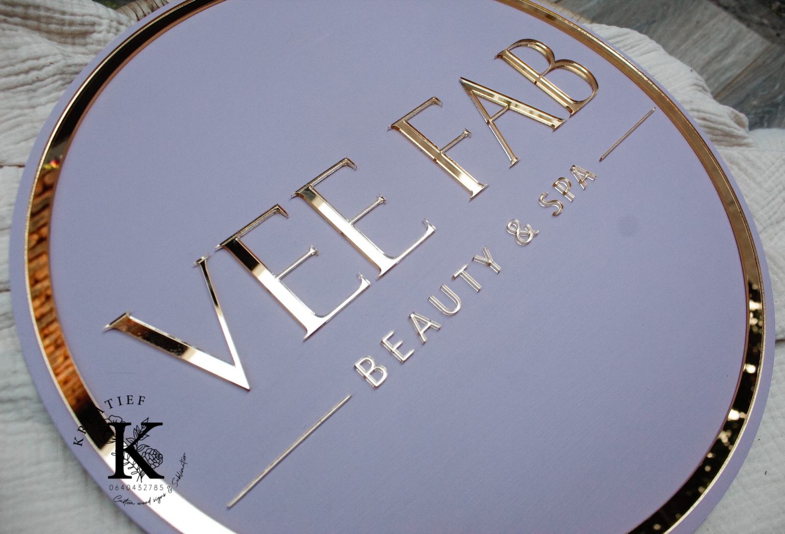 Acrylic Mirror signs – Kreatief